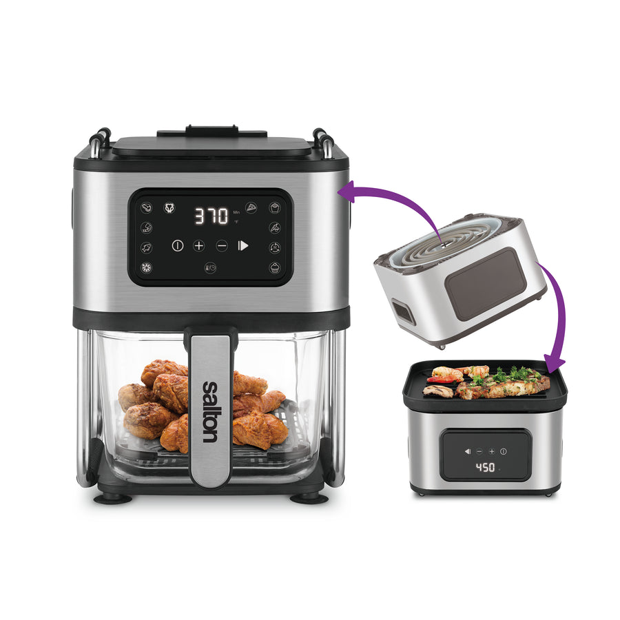 Salton WizNMix All-in-One Food Processor, Chopper & Blender