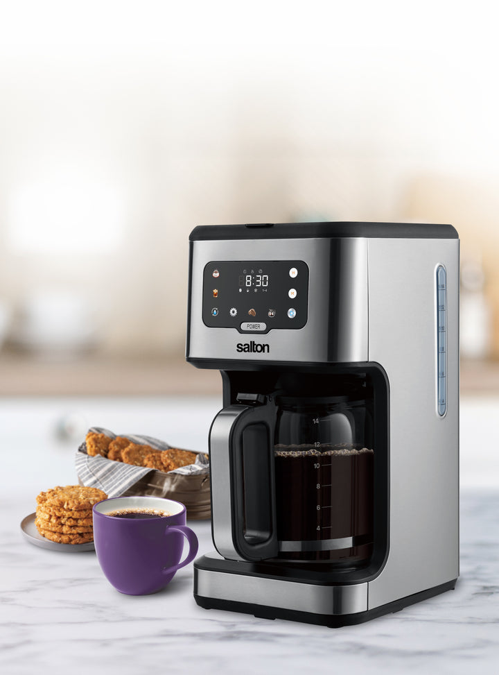 Salton Barista+ 3-in-1 Espresso, Cappuccino & Latte Machine with Milk