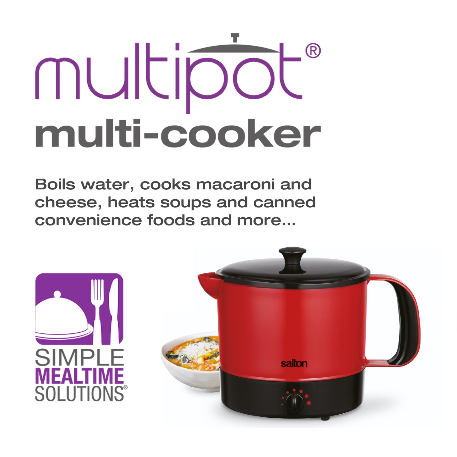 Salton Multipot® Multi-Cooker - 1.25 Litre